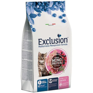 EXCLUSION MEDITERRANEO MONOPROTEIN NOBLE GRAIN KITTEN Pollo 300 Gr
