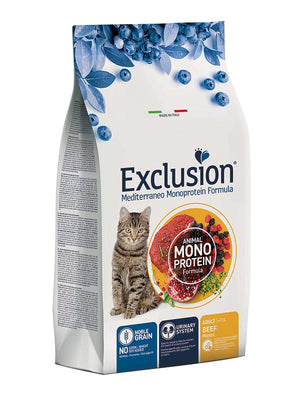 EXCLUSION MEDITERRANEO MONOPROTEIN NOBLE GRAIN ADULT Manzo 300 Gr