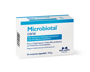 NBF Lanes Microbiotal cane 30 Compresse | AnimalovePetShop.com