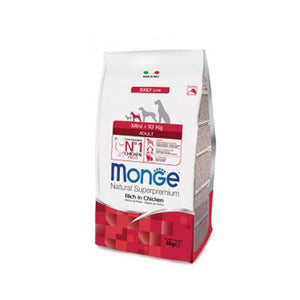 MONGE NATURAL MINI ADULT POLLO E RISO 800GR | AnimalovePetShop.com