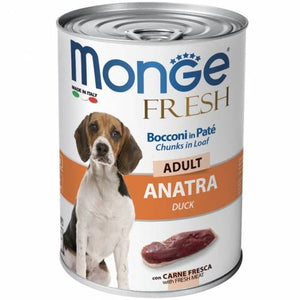 MONGE FRESH ADULT ANATRA 400GR | AnimalovePetShop.com